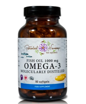 Botanical Harmony Omega 3 Fish Oil 1000mg x 90 Softgels | Epharmadora