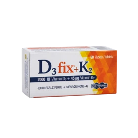 UNIPHARMA D3 FIX + K2 2000IU 45MCG 60CAPSULES | Epharmadora
