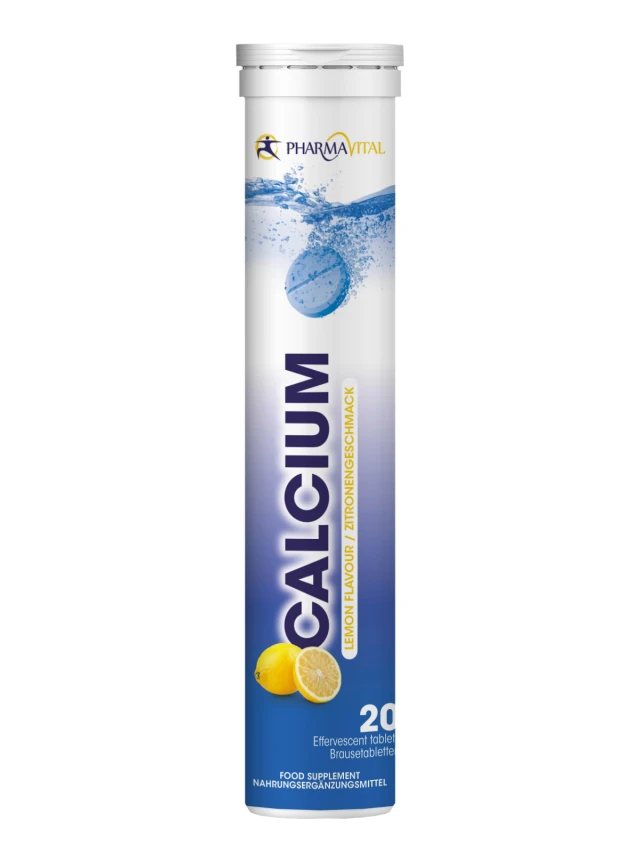 Pharmavital Calcium Lemon 20 Effervescent Tablets | Epharmadora