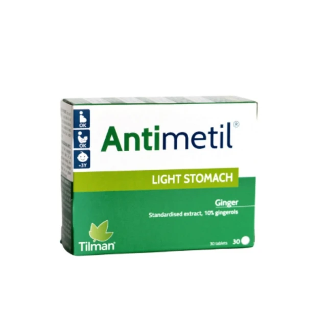 Tilman Antimetil x 30 Tablets - With Ginger Dry Extract - To Support An ...