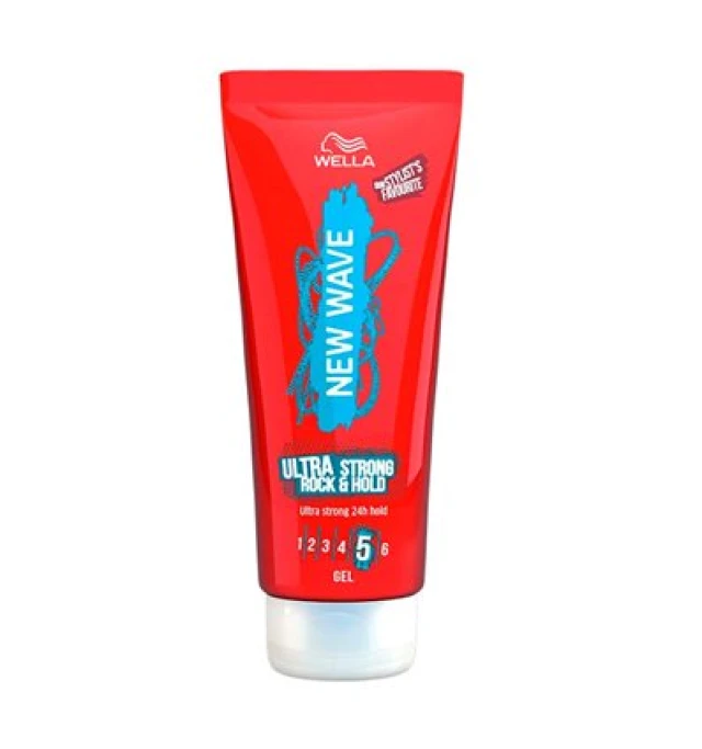 Wella New Wave Ultra Strong Rock & Hold Gel 5 Hold 200ml | Epharmadora