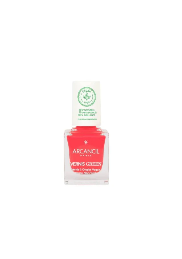 ARCANCIL VERNIS GREEN VEGAN NAIL POLISH No 340 CAMELIA | Epharmadora