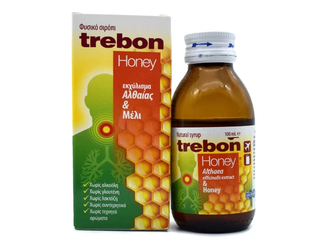 Trebon Honey Natural Syrup x 100ml | Epharmadora