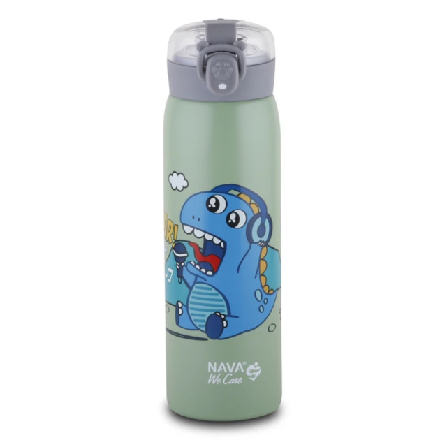 Nava Kids Stainless Steel Insulated Water Bottle 500ml Green | Epharmadora