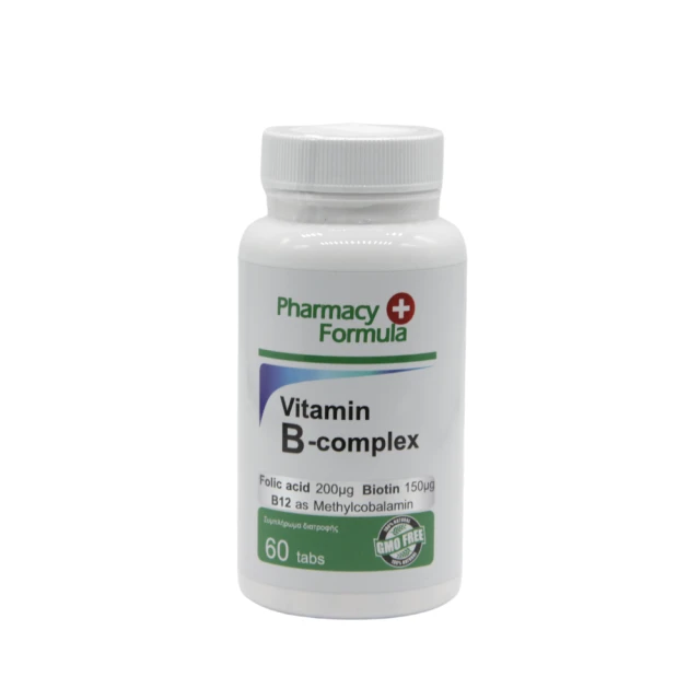 PHARMACY FORMULA VITAMIN B-COMPLEX 60TABLETS | Epharmadora
