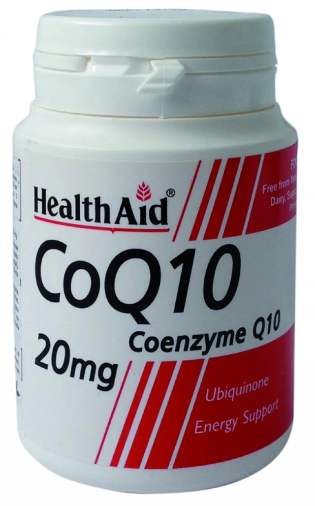 Health Aid CoQ10 20mg x 30 Tablets | Epharmadora