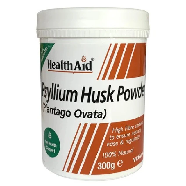 Health Aid Psyllium Husk Fibre Powder x 300g | Epharmadora