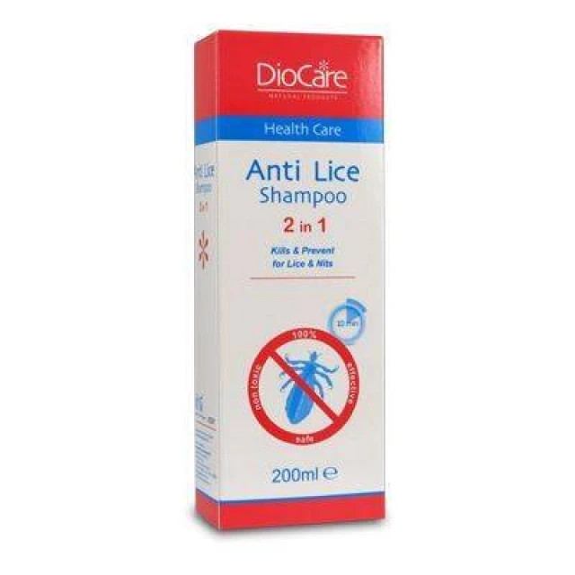 DIOCARE ANTI LICE SHAMPOO 2IN1 200ML | Epharmadora