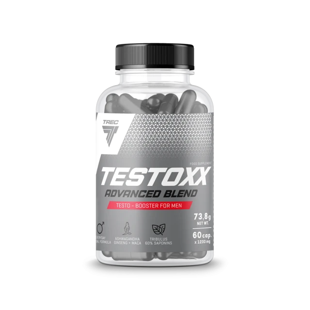 TREC NUTRITION TESTOXX ADVANCED BLEND, TESTO- BOOSTER FOR MEN ...