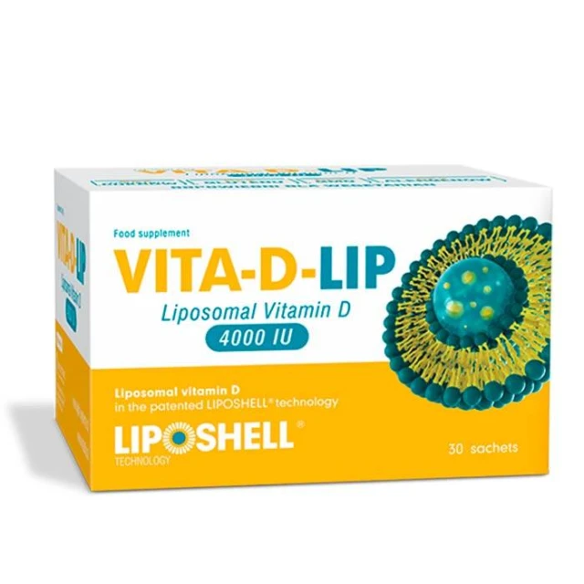 LIPOSHELL VITA-D-LIP 4000IU 30SACHETS | Epharmadora