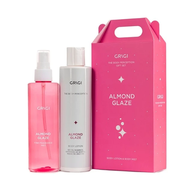 Grigi The Body Perception Almond Glaze Body Lotion 250ml + Body Mist ...