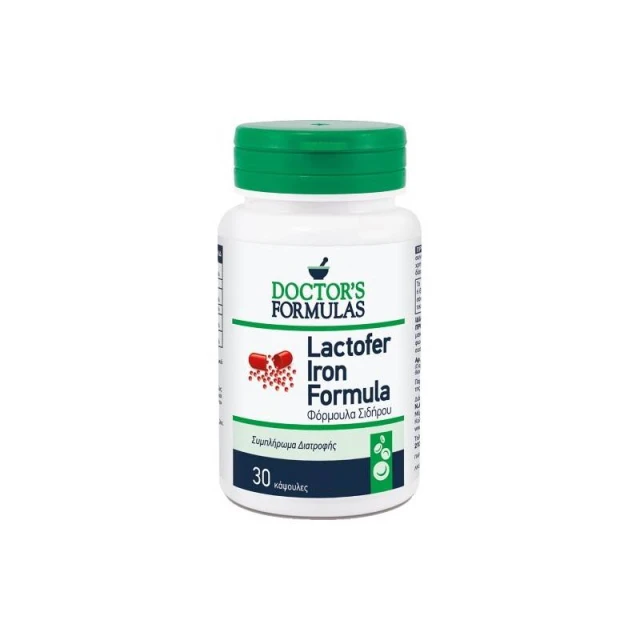 DOCTORS FORMULA LACTOFER IRON FORMULA 30CAPSULES | Epharmadora