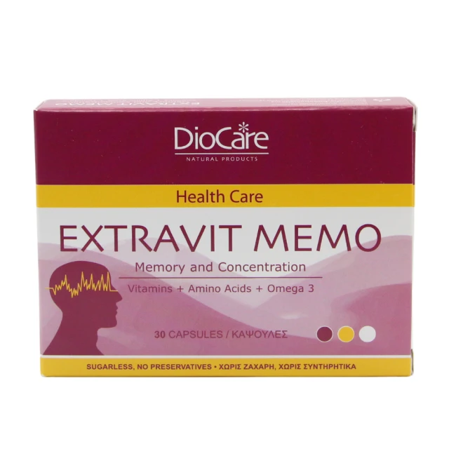 DioCare Extravit Memo x 30 Capsules | Epharmadora