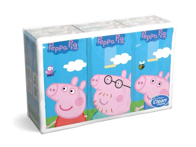 Peppa Pockets Tissues x 6 Mini Packs | Epharmadora