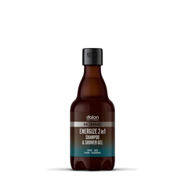 Dalon Homme Energize 2in1 Shampoo & Shower Gel 100ml | Epharmadora