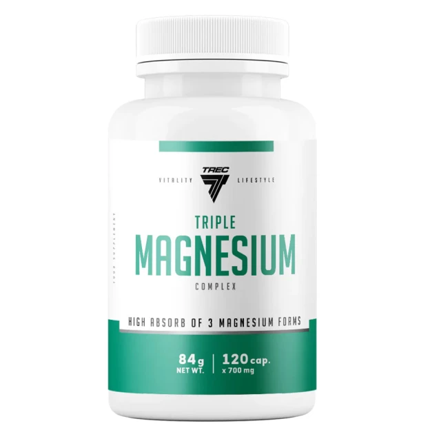 Trec Triple Magnesium Complex x 120 Capsules | Epharmadora