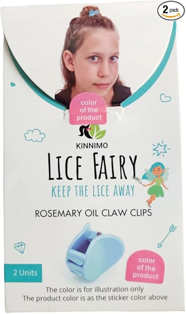 Lice Fairy Rosemary Oil - Claw Hair Clips 2 Pieces | Epharmadora